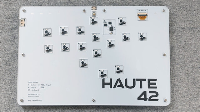 レバーレス コントローラー Haute Pad T16を試してみました
